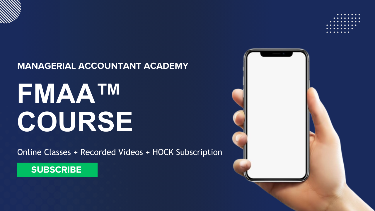 FMAA™ | Managerial Accountant Academy